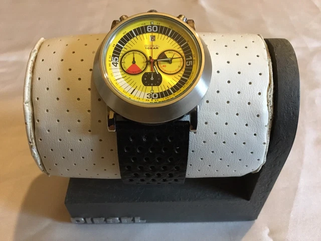 MENS DIESEL WATCH Dz4016 Bullhead Divers Chronograph Military Bull Head ...