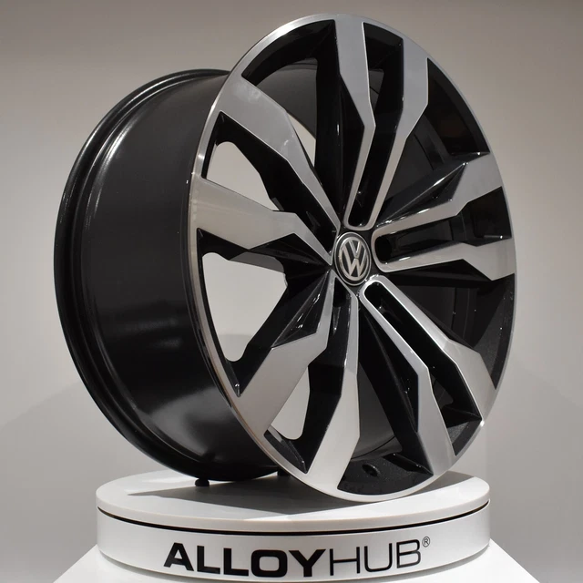 GENUINE VOLKSWAGEN VW Touareg Suzuka 5 Twin Spoke 21" Inch Alloy Wheels ...