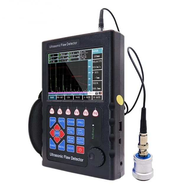 DIGITAL ULTRASONIC FLAW Detector NDT Equipment Testing Machine Metal 0 ...