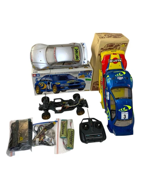 TAMIYA TA03F 1/10 RC Car Chassis Subaru Impreza Alfa Romeo Shells Acoms ...