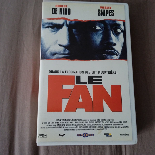 LE FAN EN VHS (Robert De NIRO , Wesley SNIPES) EUR 2,20 - PicClick FR
