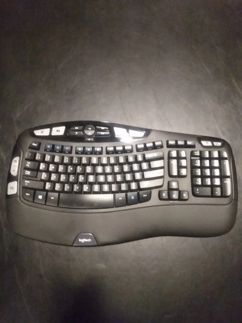 LOGITECH K350 WIRELESS Keyboard Model Y-R0053 Ergonomic EUR 9,34 ...