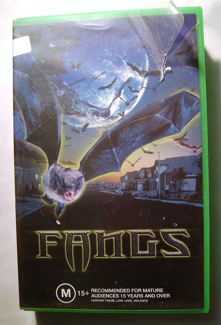 FANGS CORBIN BENSEN Horror PAL VHS Video Ex Rental $29.95 - PicClick AU