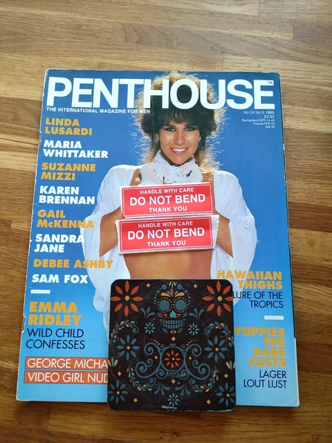VINTAGE PENTHOUSE MAGAZINE feat Linda Lusardi , Sam Fox , Maria ...