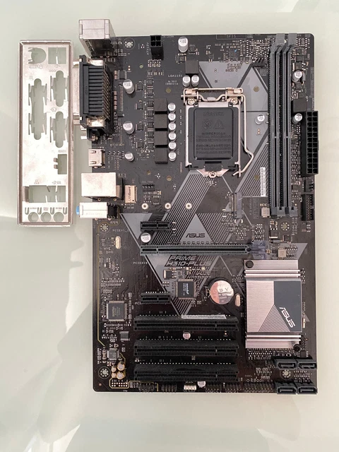 ASUS PRIME H310-PLUS Rev 1.01 LGA 1151 Motherboard With I/O Shield £59. ...