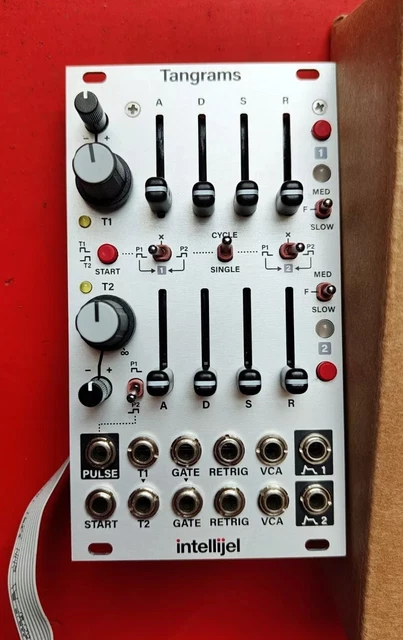 INTELLIJEL TANGRAMS ENVELOPE Function Clock Gen VCA LFO CV Mod Eurorack ...