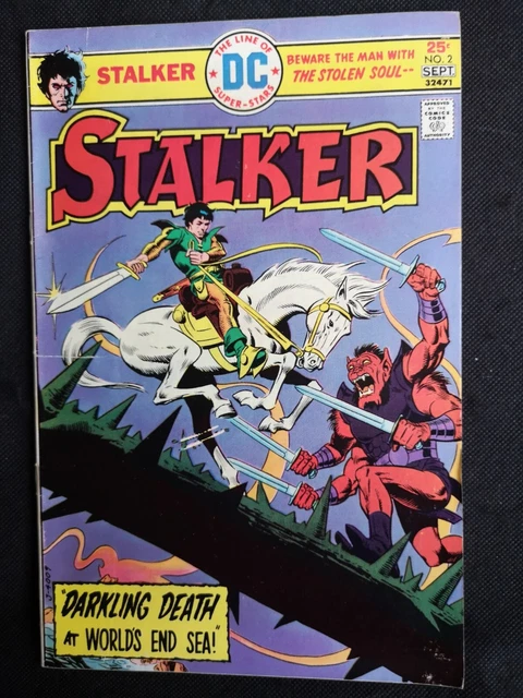 STALKER 2 STEVE Ditko Wally Wood Iconic Series Dc Comics Épée Et ...