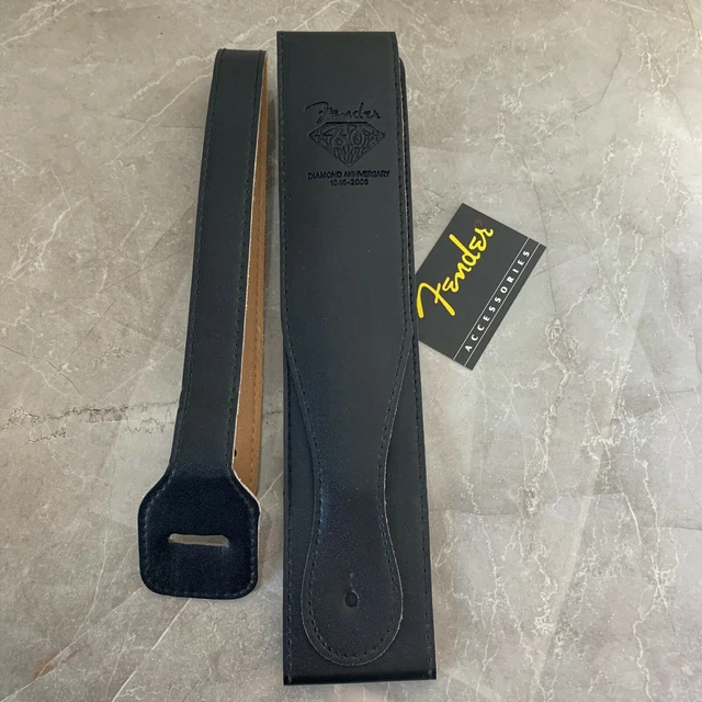 SCHULTERGURT PREMIUM FENDER 60. Jubiläum für E-Gitarren oder Bass in Schwarz EUR 21,90 - PicClick FR