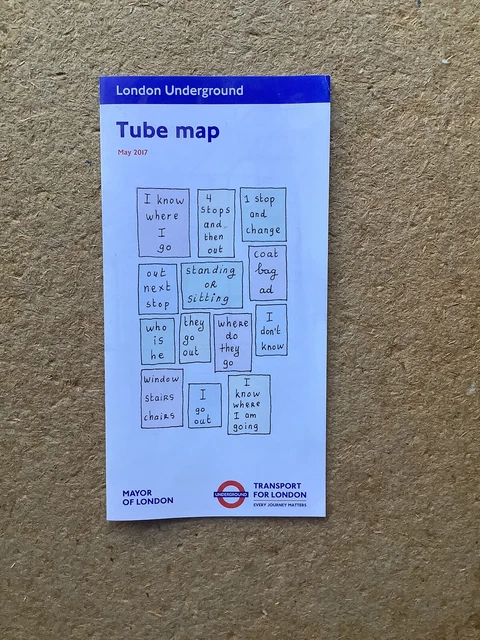 LONDON UNDERGROUND TUBE Map May 2017. £0.99 - PicClick UK