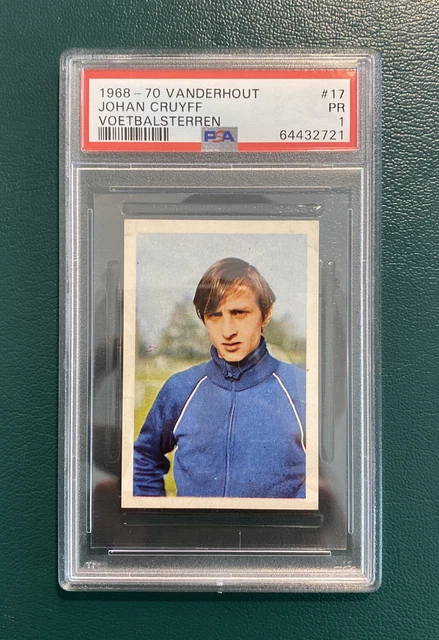 1968 1969 1970 Vanderhout #17 Johan Cruyff Voetbalsterren Rookie RC ...