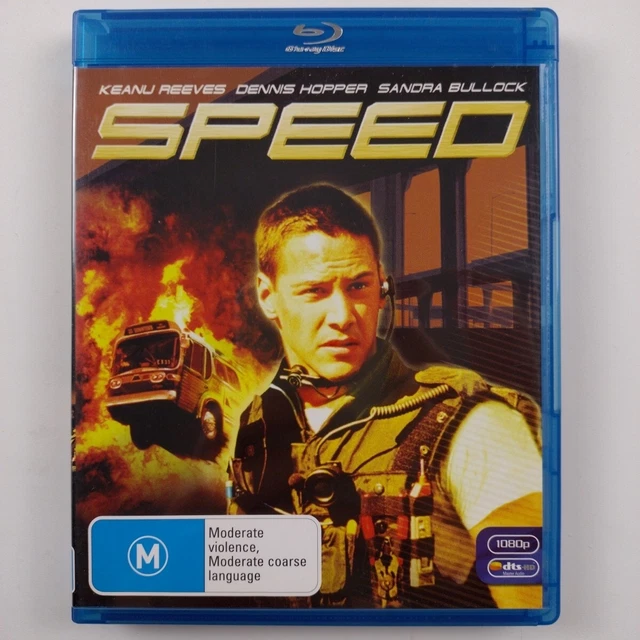 SPEED 1991 BLU-RAY Region B Keanu Reeves Sandra Bullock $21.99 ...