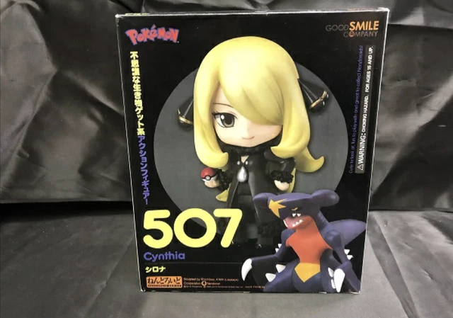 NENDOROID POKEMON CYNTHIA Figure 507 Shirona Good Smile Company JAPAN ...