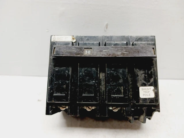 NEW EATON BAB3030HS 30 Amp Bolt-On Circuit Breaker 3P 240 Vac (Flaw ...