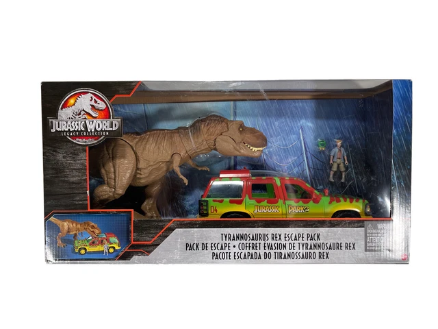 JURASSIC WORLD LEGACY Collection Tyrannosaurus Rex Escape Pack Brand ...
