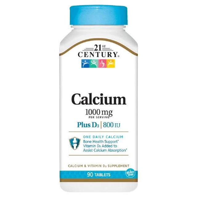 CALCIUM PLUS VITAMINE D3 90 Comprimés Un Journalier OS Santé sans ...