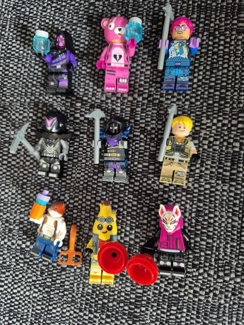 LEGO FORTNITE MINIFIGURES Complete Set X9 New With Accessories £55.00 ...