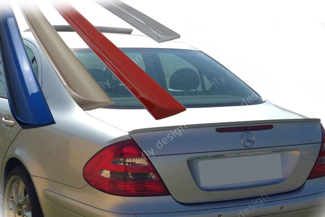 MERCEDES W211 SPOILER Tuning Fin Becquet Rear Wing Painted Brilliant ...