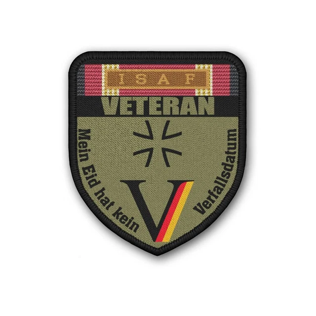 ISAF VETERAN BW Bundeswehr Militär Armee Afghanistan AFG Patch #38701 ...