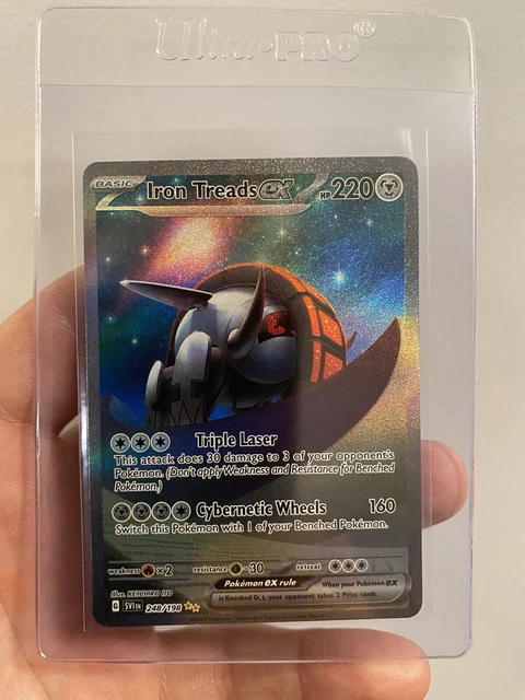 POKÉMON IRON TREADS EX 248/198 Special Illustration Rare Scarlet ...