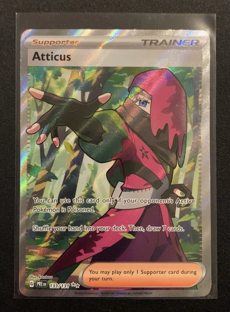 ATTICUS 133/131 - Ultra Rare - Prismatic Evolutions - Pokemon TCG £6.95 ...