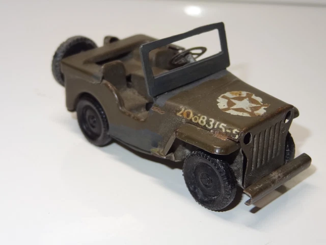 TRIANG MINIC 78M US ARMY JEEP (396) £35.00 - PicClick UK