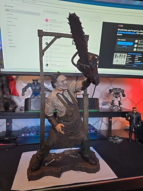 LEATHERFACE 12& THE Texas Chainsaw Massacre Movie Maniacs McFarlane ...