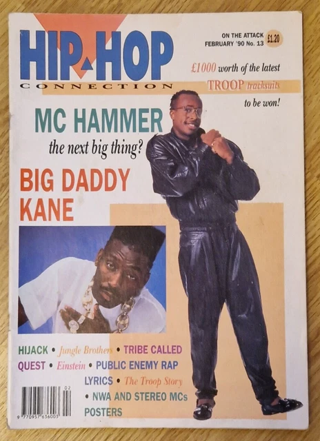 Hip Hop Connection No 13 Feb 1990 Big Daddy Kane Mc Hammer Jungle