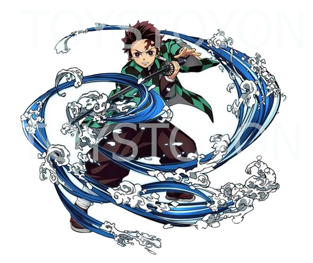 DEMON SLAYER KIMETSU No Yaiba Tanjiro Kamado JDM Anime Sticker Water ...