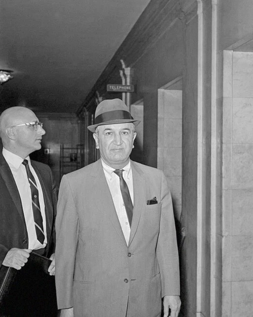 NEW YORK GANGSTER, Mobster FAT TONY SALERNO Glossy 8x10 Photo Mob Print ...