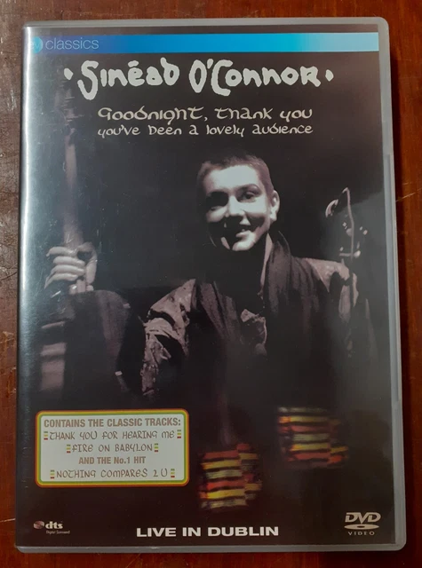 SINÉAD O'CONNOR - Live In Dublin DVD (Concert with Bonus Documentary ...