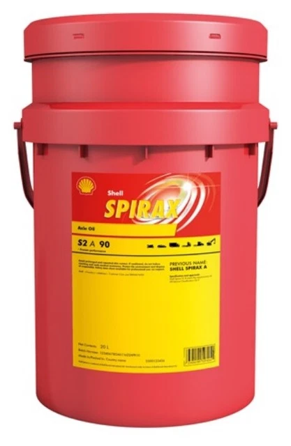 550027904 SHELL SPIRAX S2 A 80W 90 20LTR GL-5 Axle High Quality Oil £ ...