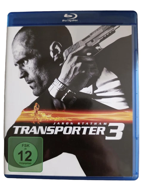 TRANSPORTER 3 BLU-RAY Action Jason Statham Inseguimento Thriller EUR 5 ...