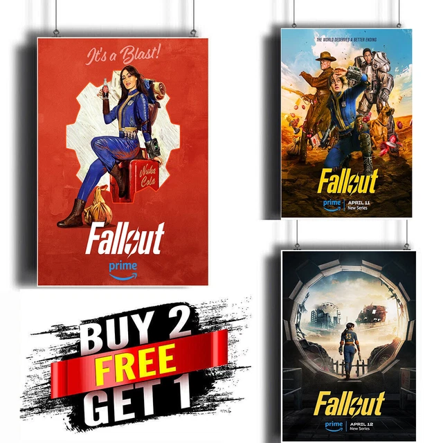 FALLOUT NEW SERIES 2024 Affiche Poster Lucy Nuka Cola EUR 9,90 ...