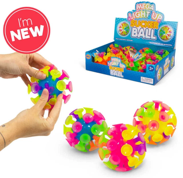 MEGA LIGHT UP Sucker Ball £6.99 - PicClick UK