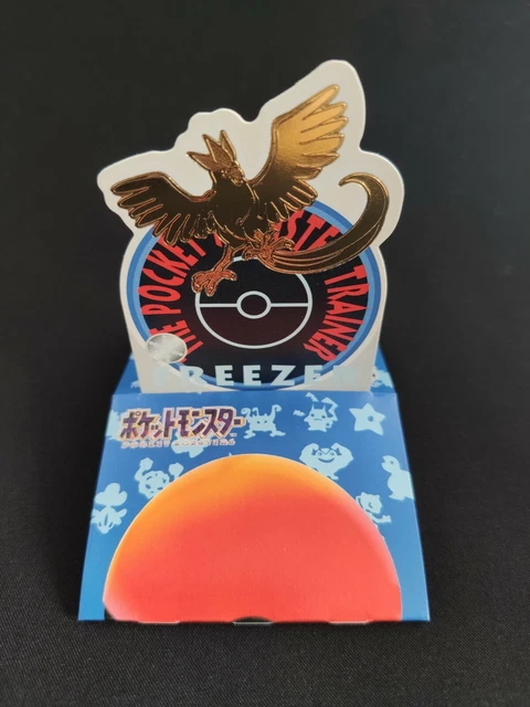POKÉMON PRÉSENTOIR SLIDE Up Japanese Bandai 1998 Artikodin Articuno ...