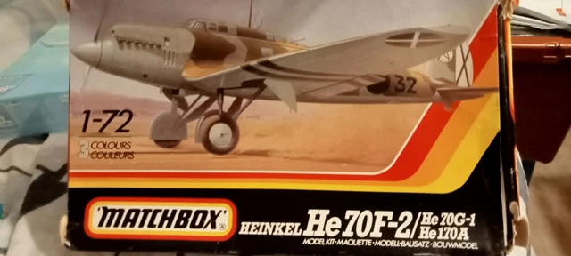 VINTAGE MATCHBOX MODEL Of A Heinkel He 70F -2 £14.00 - PicClick UK