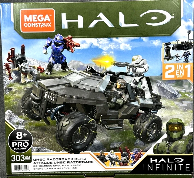 MEGA CONSTRUX HALO Infinite UNSC Razorback Blitz Set NEUF EUR 22,32 ...