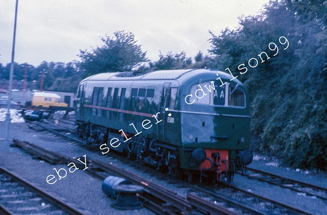 BRITISH RAILWAY SLIDE - BR Class 71 No. E5001 at Basingstoke 1988 [E253 ...
