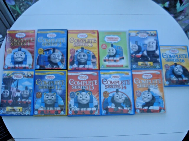 THOMAS TANK ENGINE Friends Trackmaster Dvd X 11 X 26 Episodes £24.00 ...