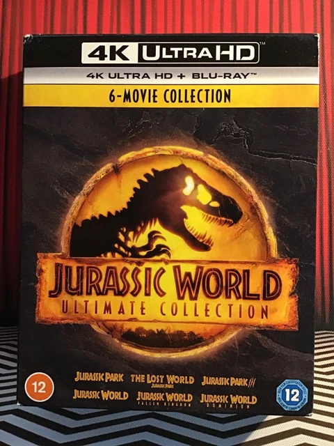 JURASSIC WORLD ULTIMATE Collection (4K UHD Blu-ray) 6-Film/12-Disc BOX ...