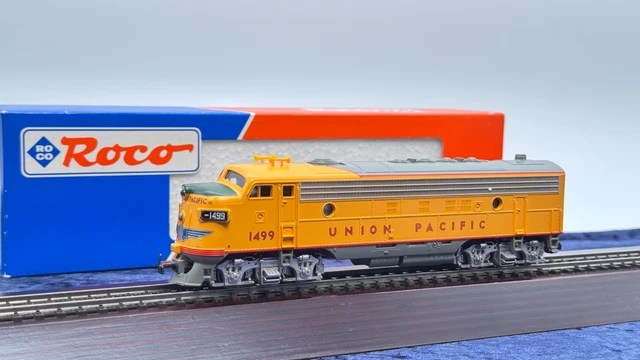 ROCO 48140 US Diesellok Fp7 der Union Pacific #1499 / H0 AC DIGITAL ...
