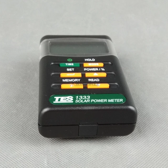 SOLAR CELL ENERGY Software/Tester Solar Power Meter Radiation Detector ...