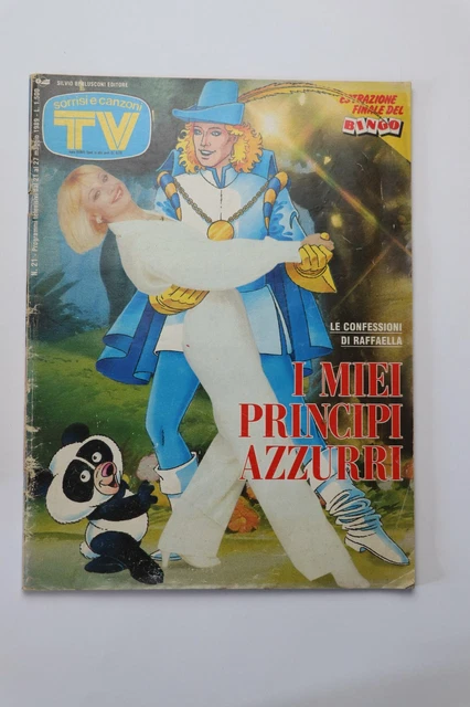 Rivista Tv Sorrisi E Canzoni Anno 1988 N 1 Raffaella CarrÀ Eur 10 00