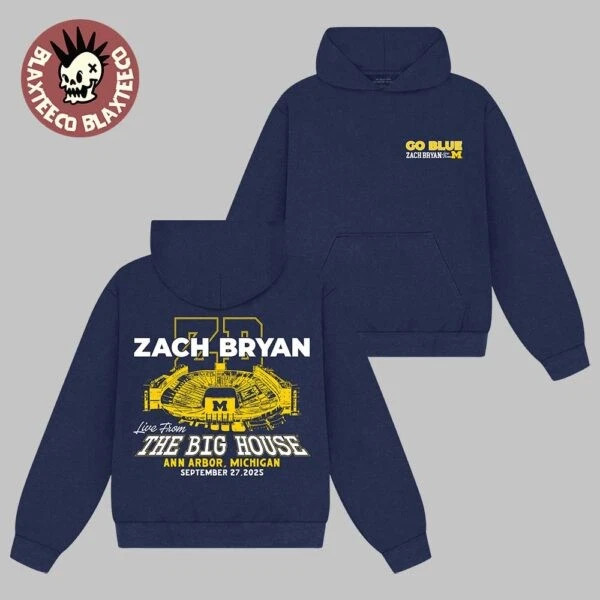 ZACH BRYAN X Michigan Live From The Big House Ann Arbor Michigan On ...