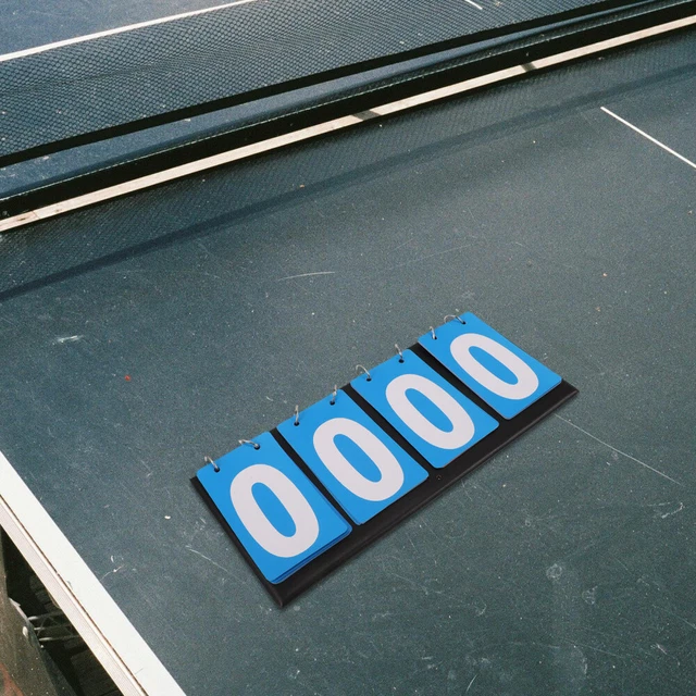 BASKETBALL SCORE CARD Flip Chart Scoreboard Tennis Keeper for Net £10. ...