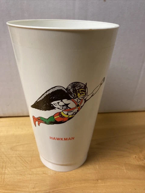 VINTAGE 7-ELEVEN DC Comics Superhero Slurpee Cup 1973 Hawkman EUR 11,06 ...
