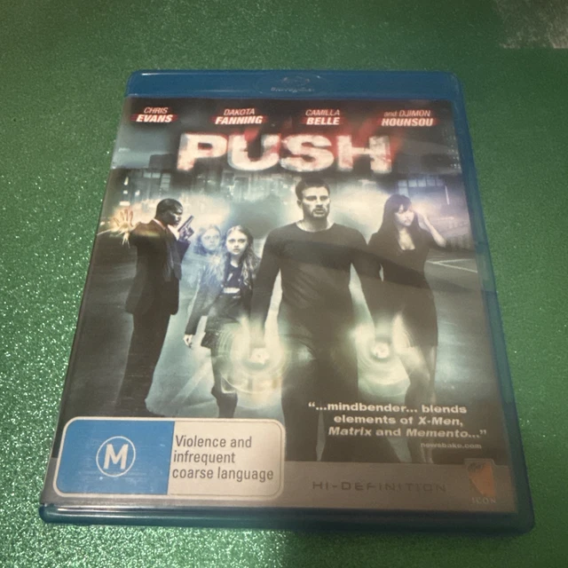 PUSH - MOVIE Collection Blu Ray Region B $4.95 - PicClick AU