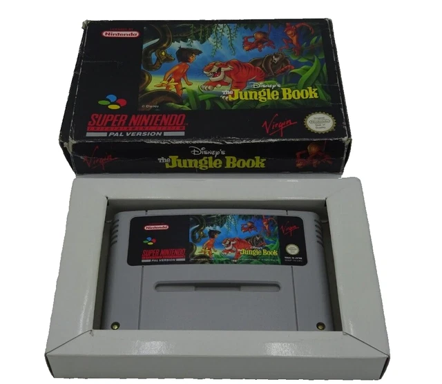THE JUNGLE BOOK Disney SNES Super Nintendo Game Boxed - PAL UK £21.99 ...
