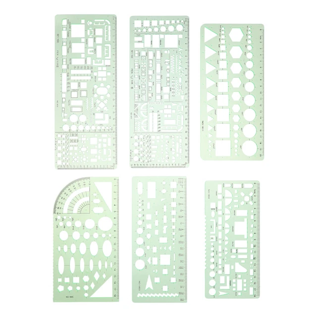 ARCHITECTURE TOOL KIT Curve Stencil Building Formwork Drafting £18.18 ...