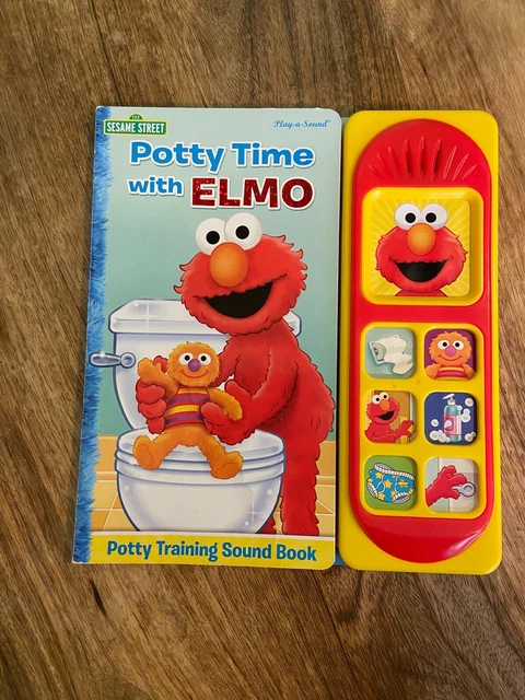SESAME STREET: POTTY Time with Elmo Potty Training Sound Book NEW ...